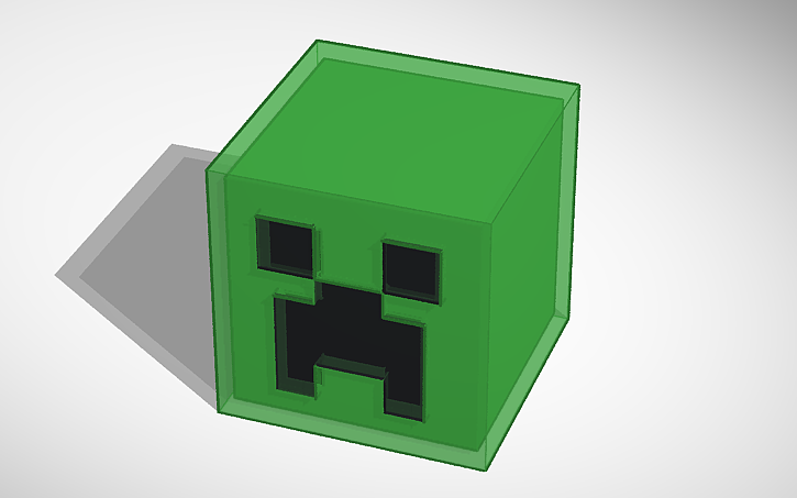3D design GD/Minecraft Creeper(Cr:Jay :P) - Tinkercad