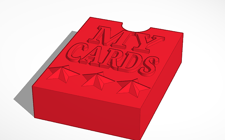 3D design Jackson's Deck Box Holder - Tinkercad