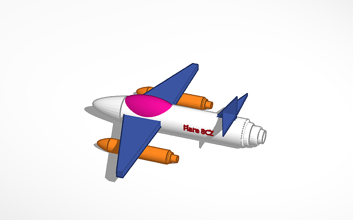 3D design Design Challenge #008: Tinkercad Aircraft | Tinkercad