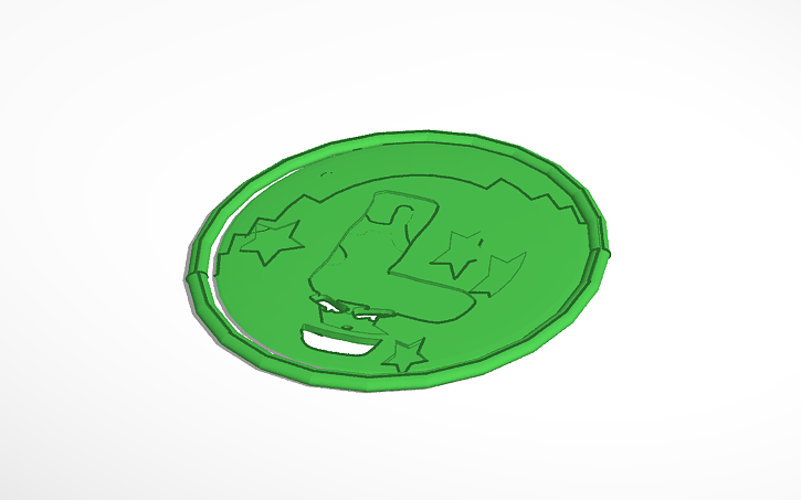 3D design LUIGI COIN | Tinkercad