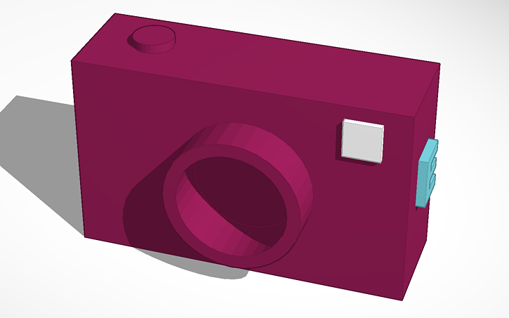 3D design Camera - Tinkercad