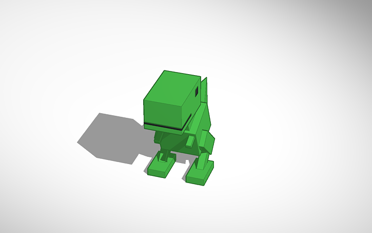 3D design Dinosaur - Tinkercad