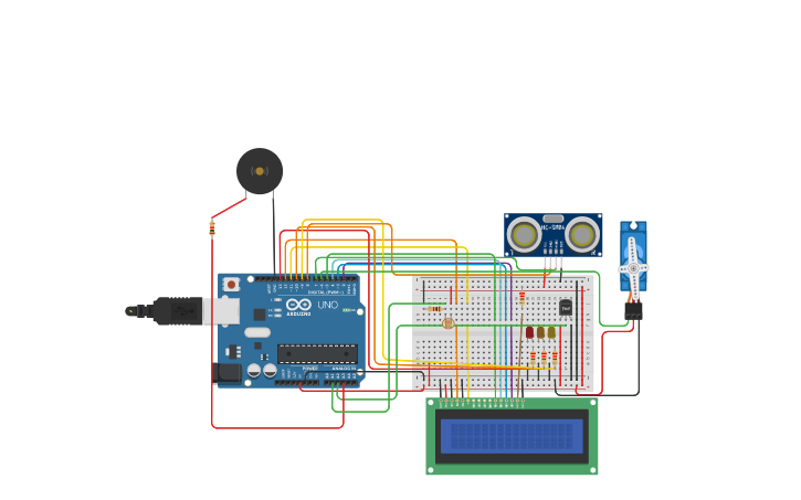 Circuit design Matan and Ran Final | Tinkercad