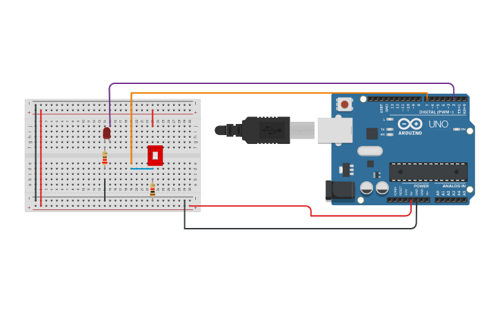 Circuit design Modesto Diaz - Arduino Exp.2 | Tinkercad