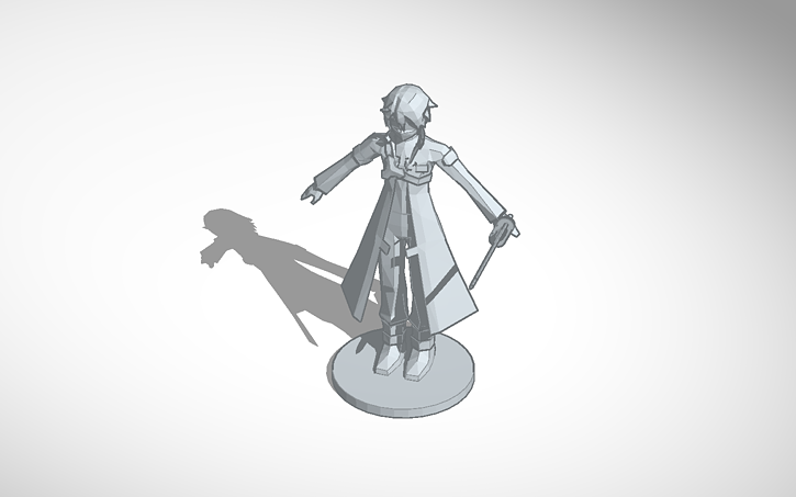3D design Anime SAO's Kirito | Tinkercad