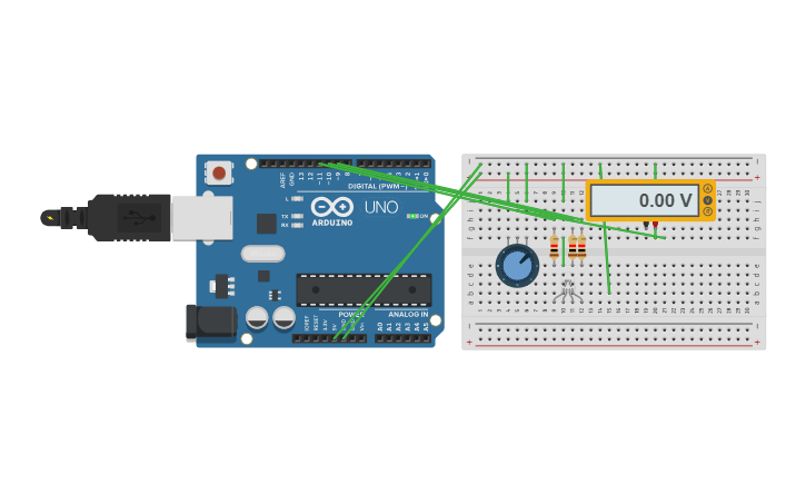 Circuit design Project-2(Level-4) - Tinkercad