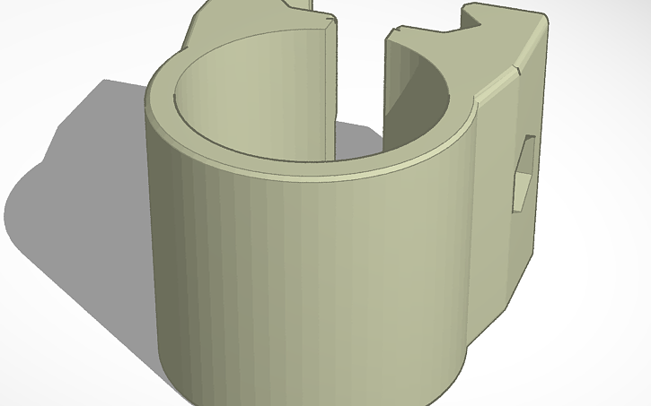 3D design flashlight mount picatinny - Tinkercad