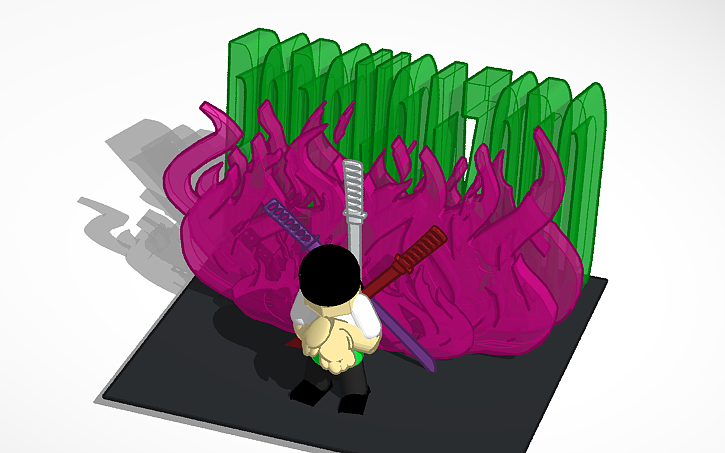 3D design Zoro - Tinkercad