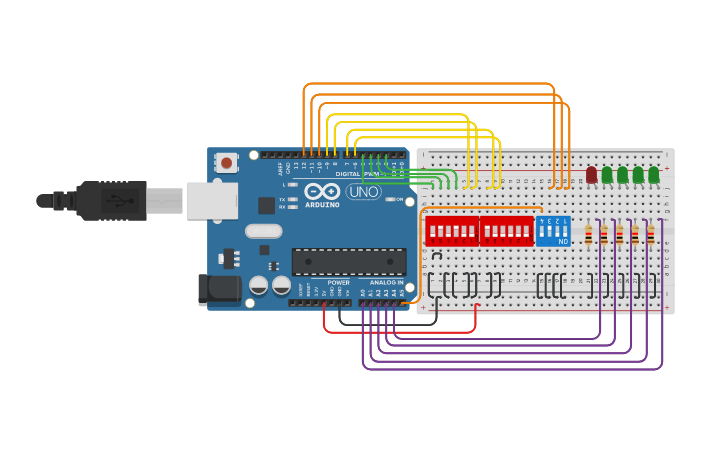 Circuit design Super Hillar | Tinkercad