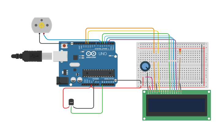 Circuit design CSC ARDUINO | Tinkercad