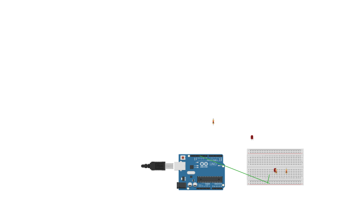Circuit design Practica 2.- Encendido de led - Juan Garcia | Tinkercad Circuit design Practica 2.- Encendido de led - Juan Garcia | Tinkercad