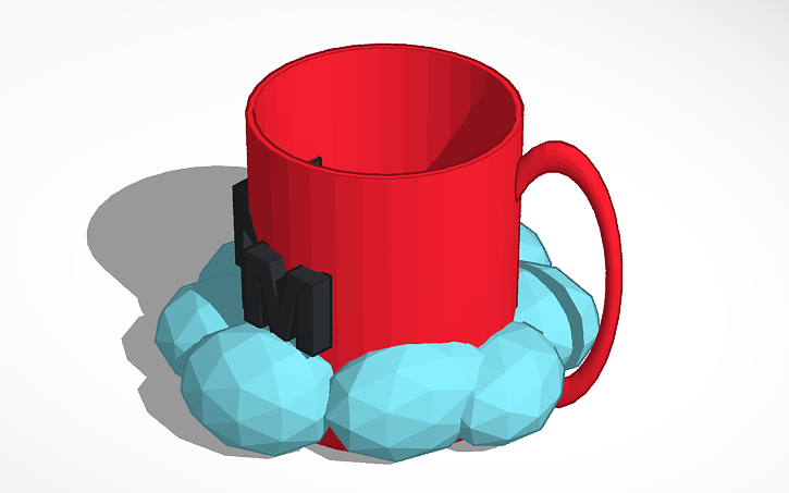 3D design Copy of A Cup - Tinkercad