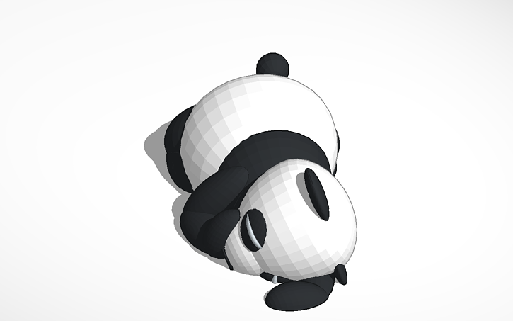 3D design Panda! - Tinkercad