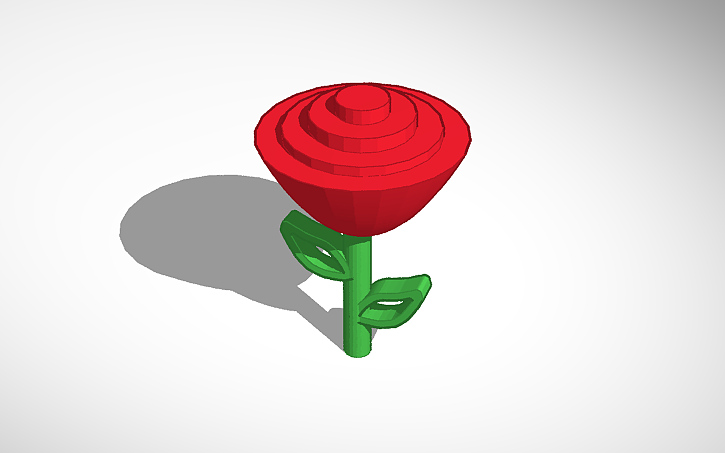 3D design Rosa | Tinkercad