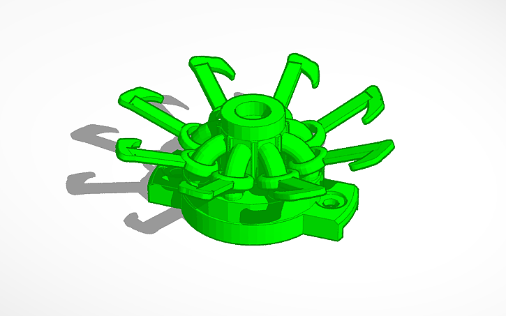 3D design Beyblade burst driver-blade top part - Tinkercad