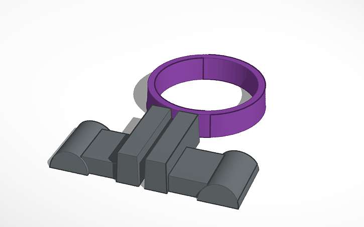 3D design Tail stock - Tinkercad