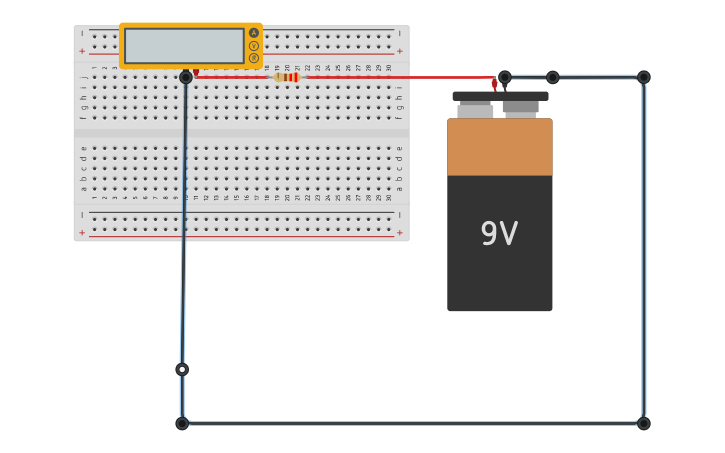 Circuit design Mi primer circuito | Tinkercad