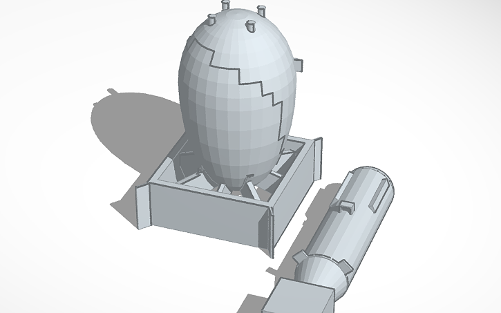 3D design Atomic bombs will | Tinkercad