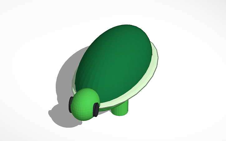 3D design Turtle - Tinkercad