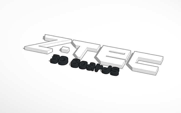 3D design Z-Tec Logo - Tinkercad