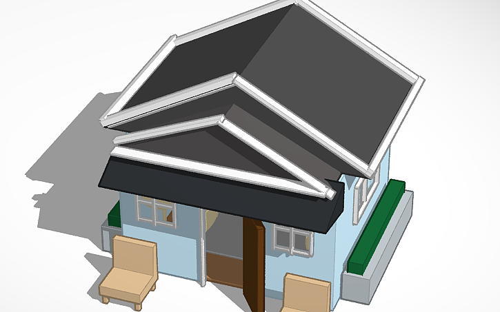 3D design House - Tinkercad