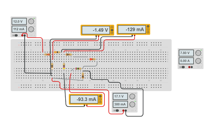 Circuit design REC_Regis - Tinkercad