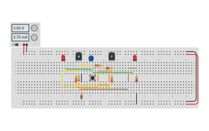 Circuit Design Switch One Led Tinkercad