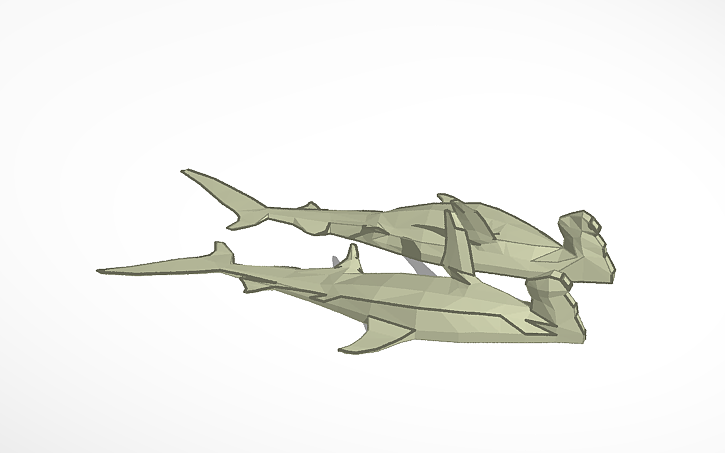 3D design shark - Tinkercad