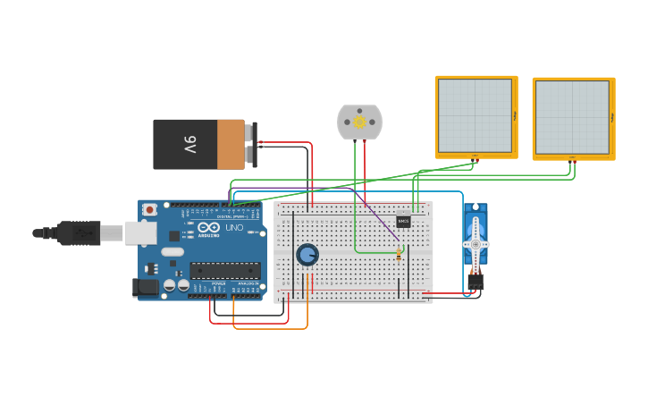 Circuit design TP Activité - Tinkercad