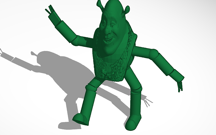 3D design Shrek???? - Tinkercad