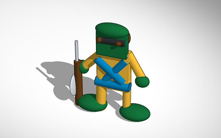 3D design tachanka rainbow six siege | Tinkercad