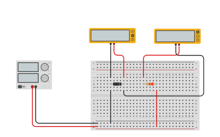 Circuit design Praktikum 2 - Reverse Bias | Tinkercad Circuit design Praktikum 2 - Reverse Bias | Tinkercad