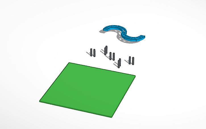 3D design Monkey Bars | Tinkercad