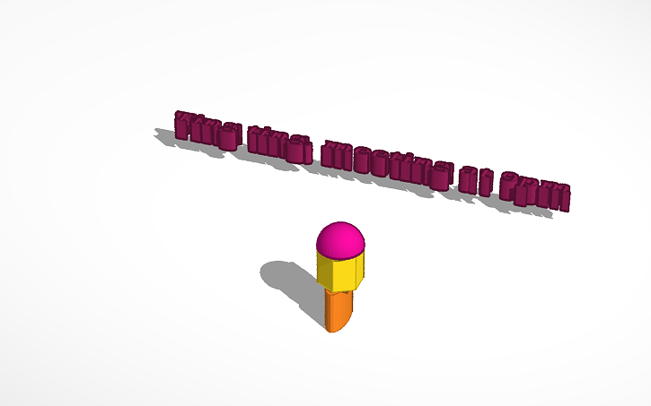 3D design THE REMINDER ROBOT - Tinkercad