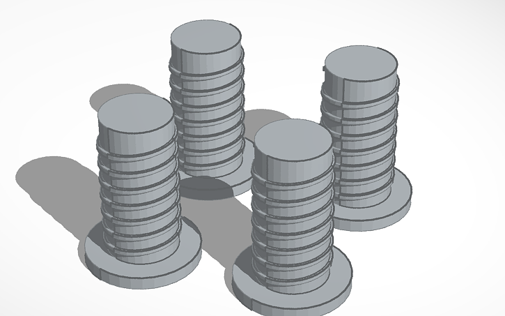 3d Design Screws Tinkercad