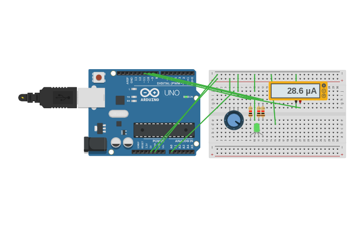 Circuit design Project-2(Level-3) - Tinkercad