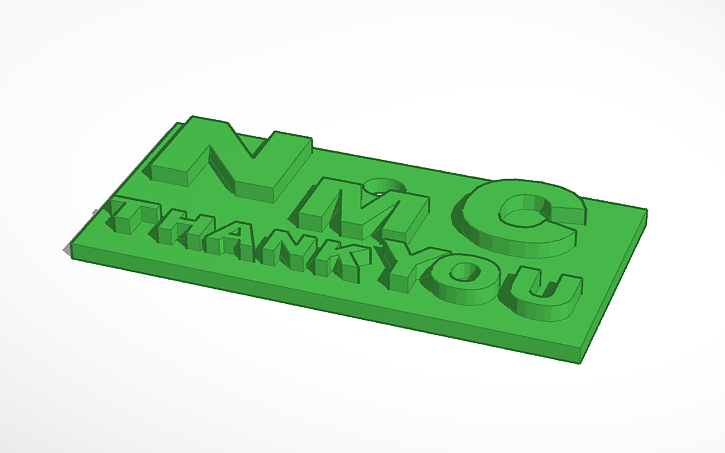 3D design NMS NMC Design | Tinkercad