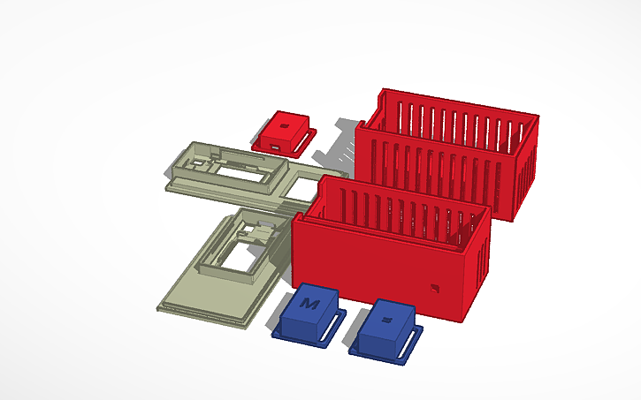 3D design CO2_Gadget_T_DISPLAY_CASE_LID_SCD41_BASE | Tinkercad