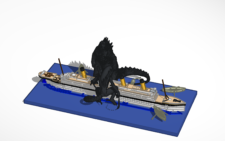 3D design The real story to the sink of the titanic | Tinkercad