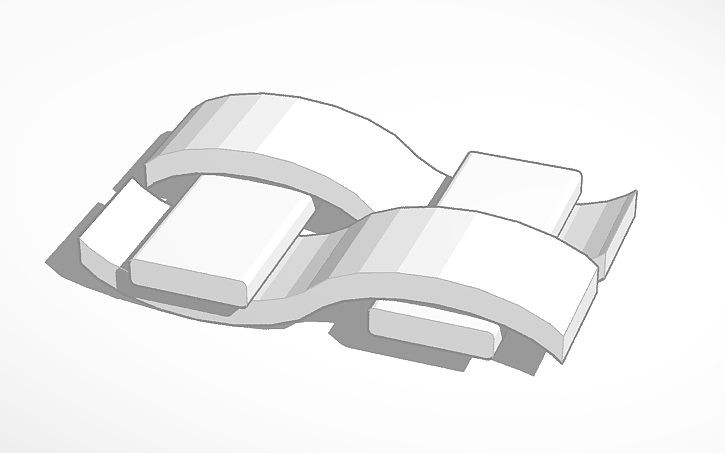 3D design Wicker Ribbon - Tinkercad