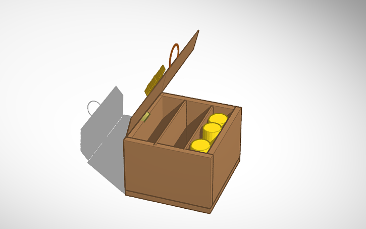 3D design Beer box. | Tinkercad
