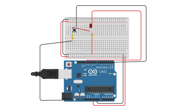 Circuit design Oefening 2 reeks2 - Tinkercad