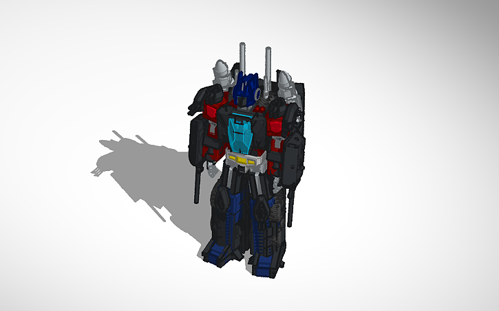 3D design Transformers Armored Optimus Prime - Tinkercad