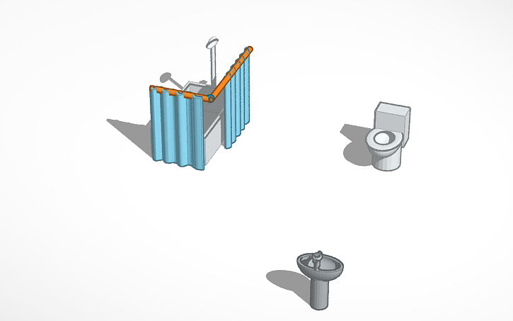 3D design Epic Bathroom | Tinkercad