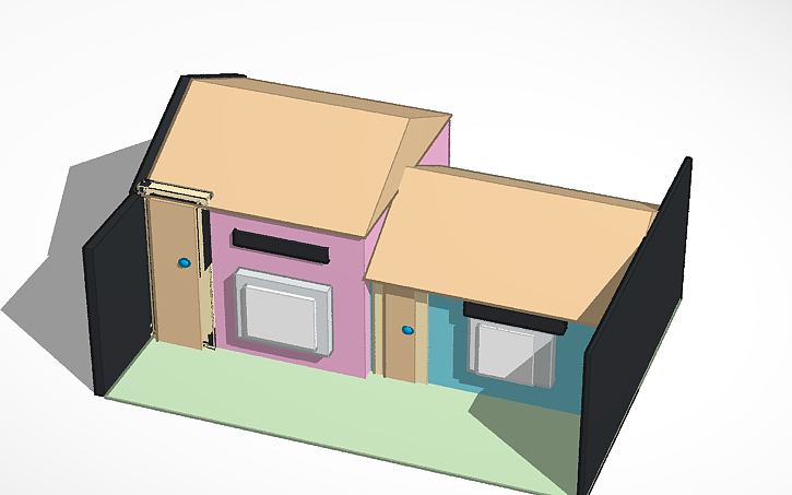 3D design RUMAH - Tinkercad