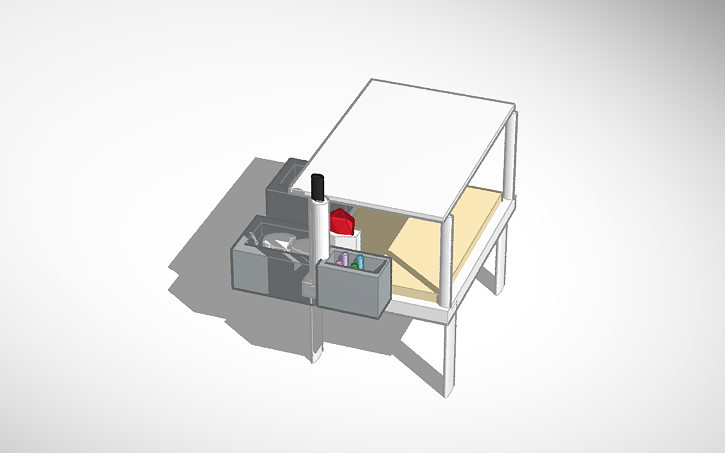 3D design Baby crib | Tinkercad