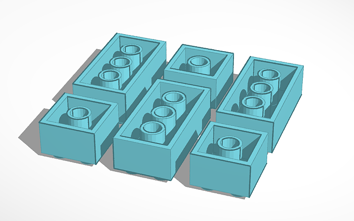 3D design Lego for Mechanical Engineering | Tinkercad