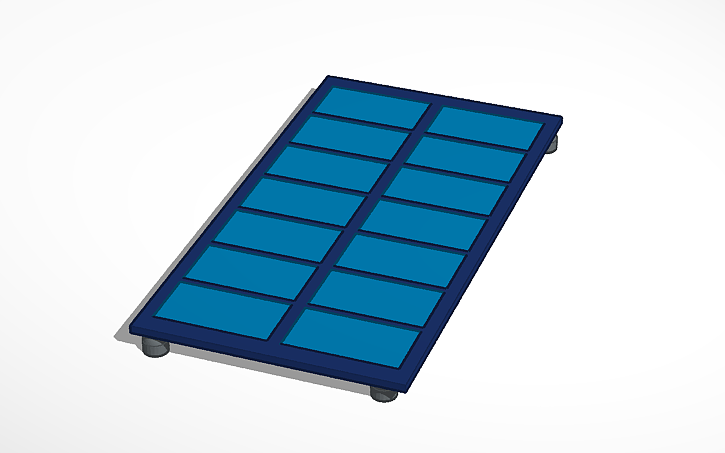 3D design Solar Panel - Tinkercad