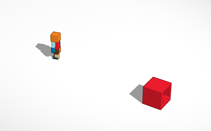 3D design basic 3D character | Tinkercad