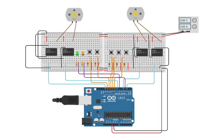 Circuit design PC3 Nestor Arturo Aviles Tang | Tinkercad